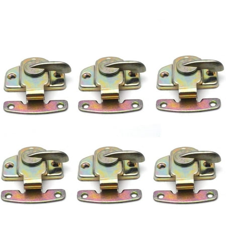 6 Pack Metal Brass Plated Table Lock Table Buckles Connectors | Walmart ...