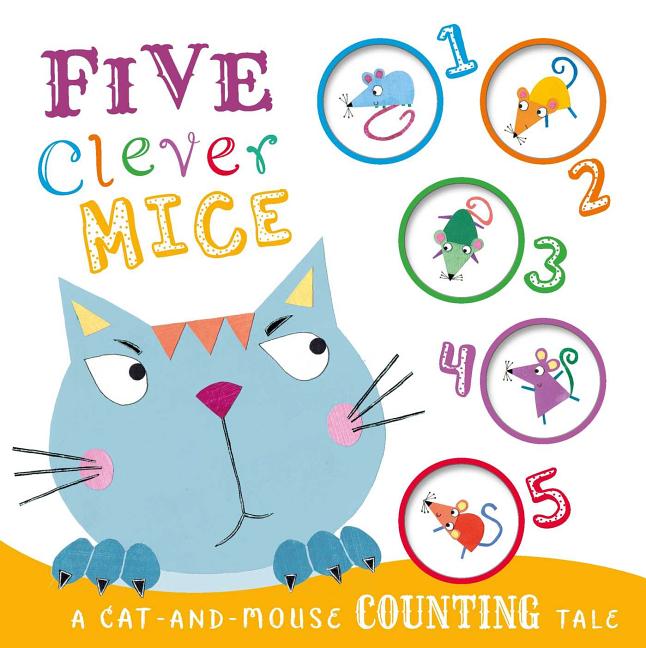 Five Clever Mice : Counting Book (Board book) - Walmart.com