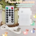 CHE-Mini Ducks String Lights USB Plug-in or Battery Operated Remote ...