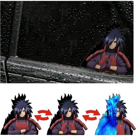 uchiha madara car sticker Anime Dynamic Waterproof Car Decal 5" x 5.11 ...