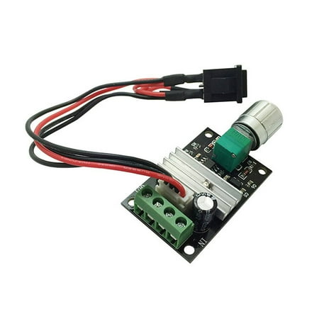 3A PWM DC Motor Speed Controller Adjustable 6v / 12v / 24v / 28v With ...
