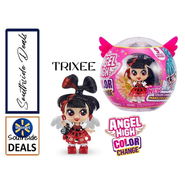 Angel High Itty Bitty Pretty Dolls with 9 Surprises Series 2 - Trixee ...