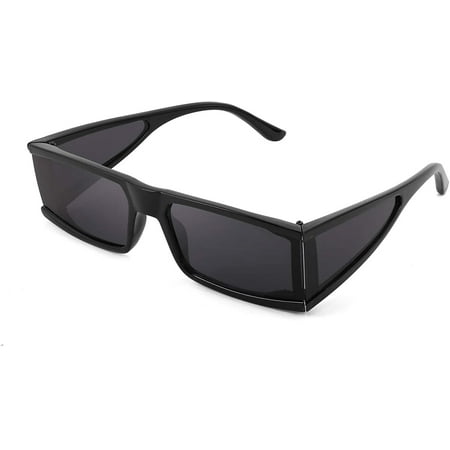 Cool Rectangular Sunglasses with Side Lenses Men | Walmart Canada