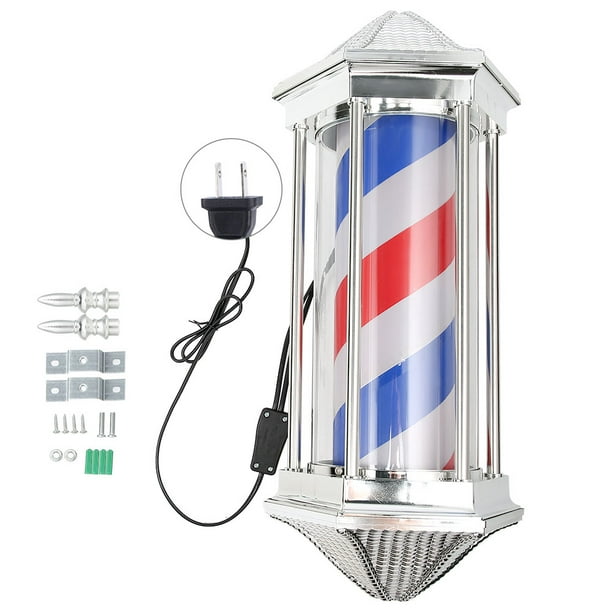 Barber Shop Light,Barber Shop Pole Rotating Rotating Light Stripe Salon ...