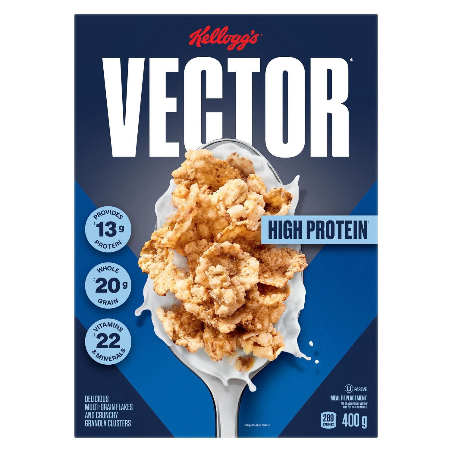 Click here for Kelloggs Vector Meal Replacement Cereal  400g 400... prices