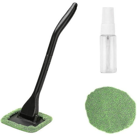 Window Windshield Cleaning Tool Microfiber Cloth Car Cleanser Brush ...