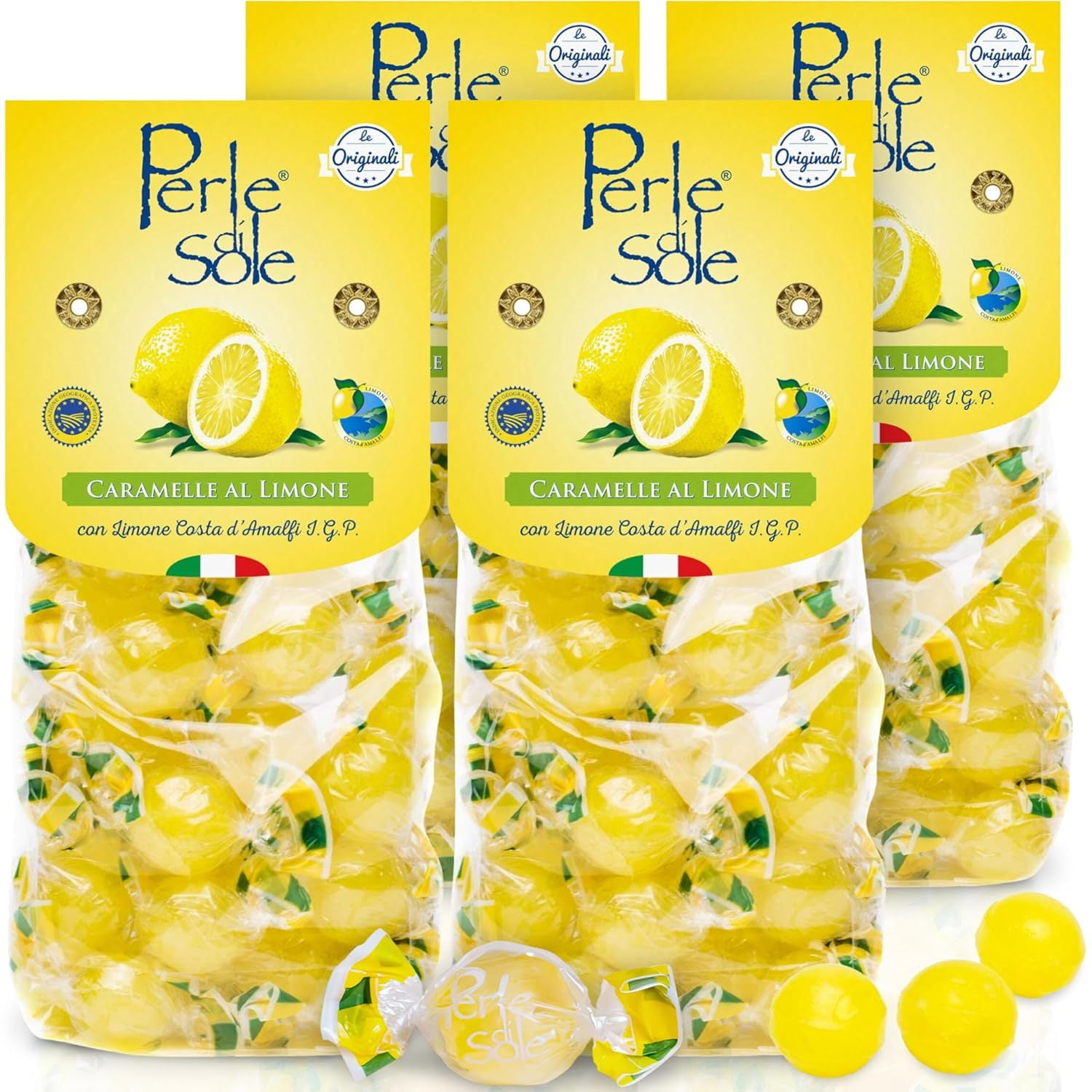 The original WLYF Lemon Hard Candy Drops - Italian Candy Individually ...