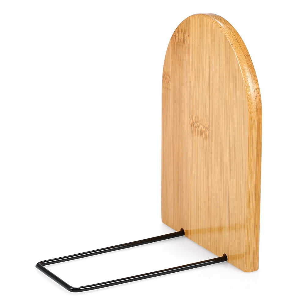 Bamboo Book Rack Books Holder Bookend Wall Shelves Book Storage Shelf ...