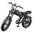 "Emoko C93 Electric Bicycle 750W, 20x4.0"" Fat Tire, 48V 20Ah, 19.8 mph ...