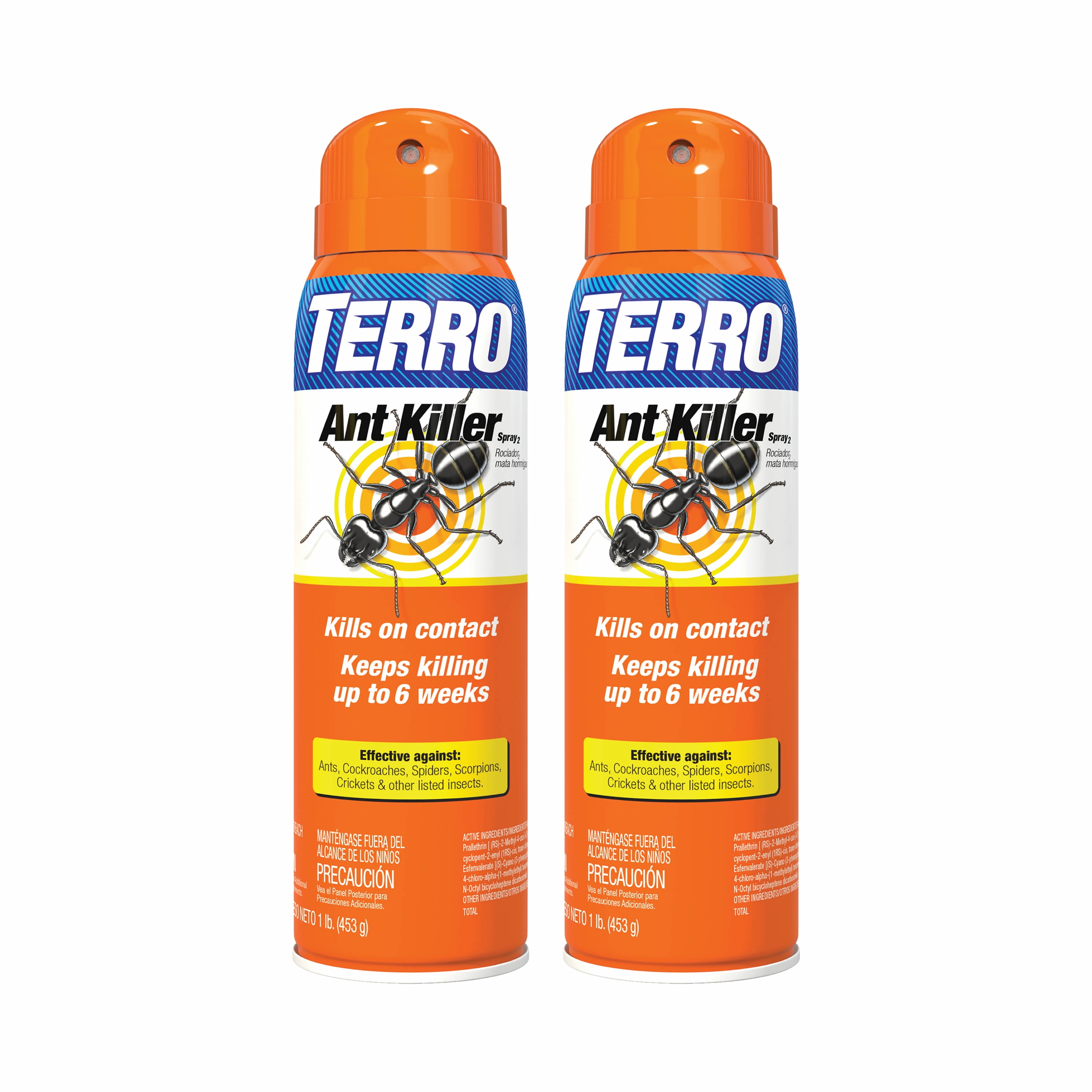 TERRO Ant Killer Aerosol Spray 16 oz - 2 Pack - Walmart.com