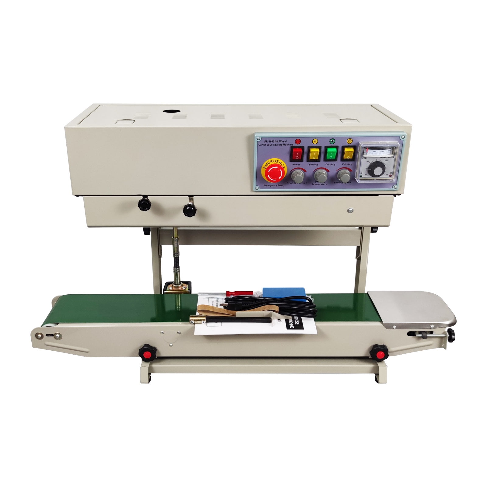 INTSUPERMAI Continuous Sealing Machine FRD-1000-II Automatic Vertical ...