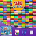210 Colors Air Dry Clay Set for with Tools, Modeling Clay for Ages 3-8 ...