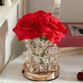 Realistic Rose Plan Table Light 7 Color Preferences USB Rechargeable ...