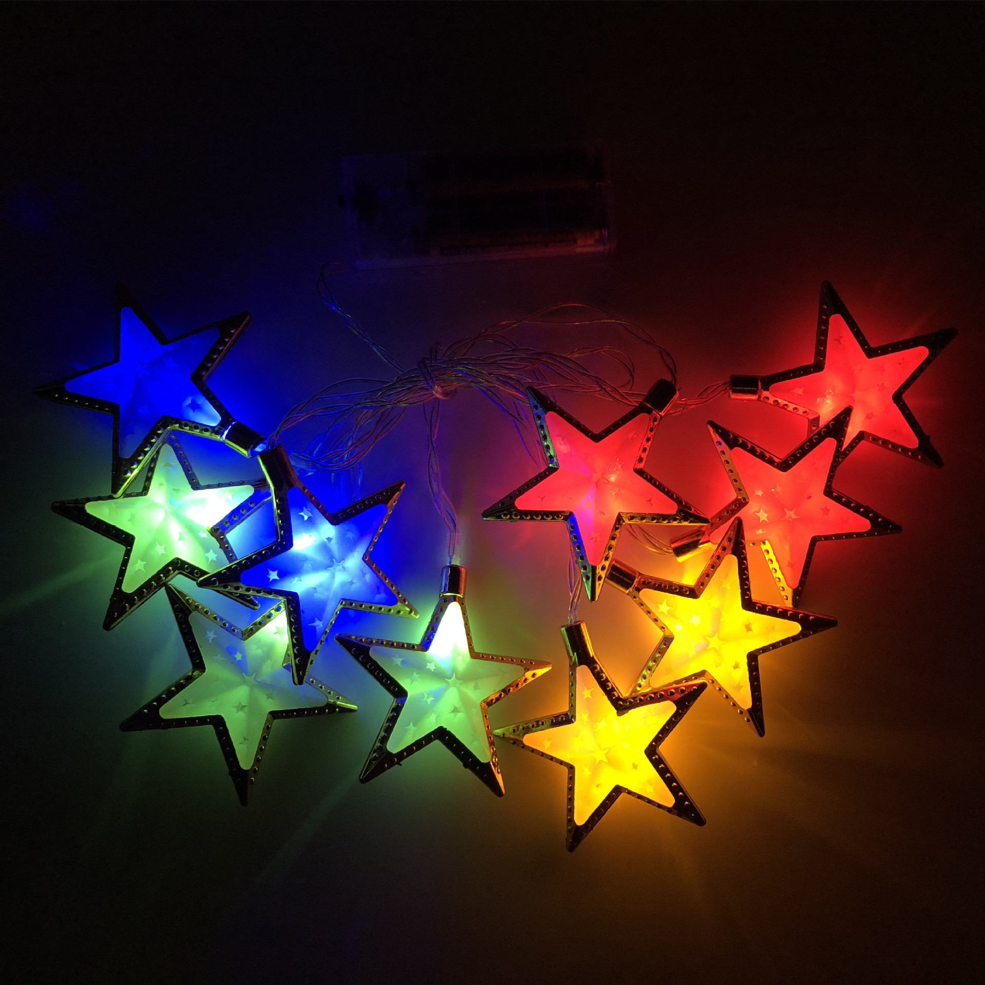 LED Star/Moon String Light Pendant Home Festival Party Festival Ramadan ...