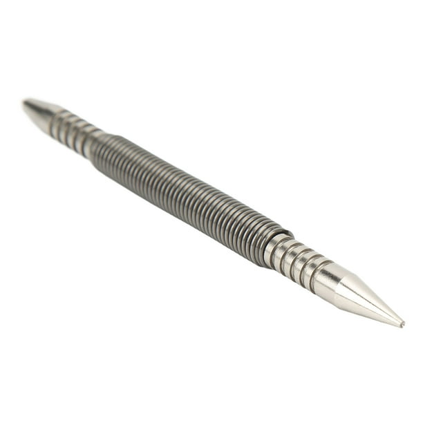 Hammerless Center Punch, Portable Compact High Hardness Dual Head ...