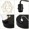 Industrial Desk Lamp With 2 Usb Charging Ports, Ac Socket Edison ...
