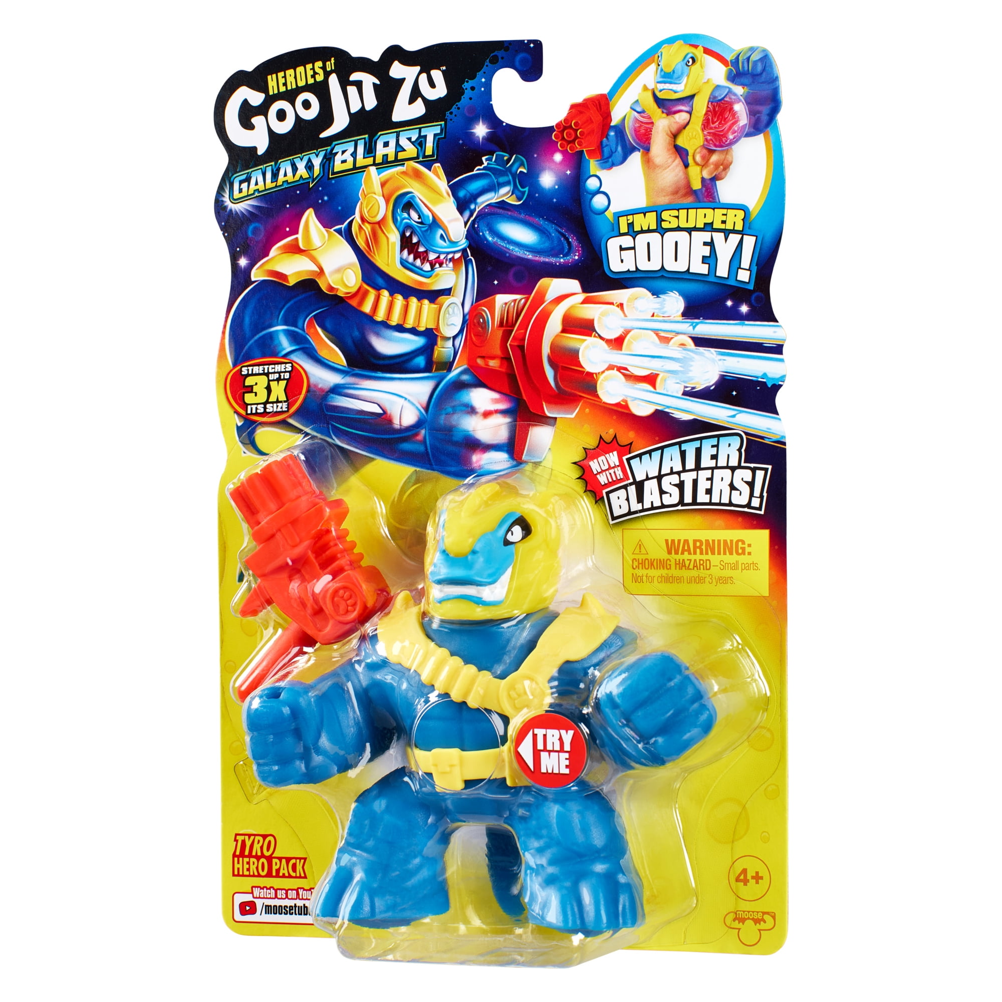 Buy Heroes of Goo Jit Zu Galaxy Blast Hero Pack - Super Gooey Tyro with ...