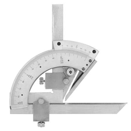 Universal Protractor Angle Finder Angle Ruler Steel Protractor Angle ...