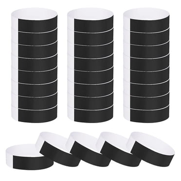 600 Paper WristBand Synthetic Paper Assorted Color Identity Bands Entry ...
