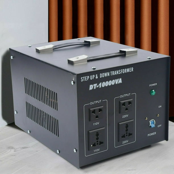 8000W Converter Transformer Step Up/Down Heavy Duty 110V ⇋ 220V Voltage Stable ST-10000 110V to ...