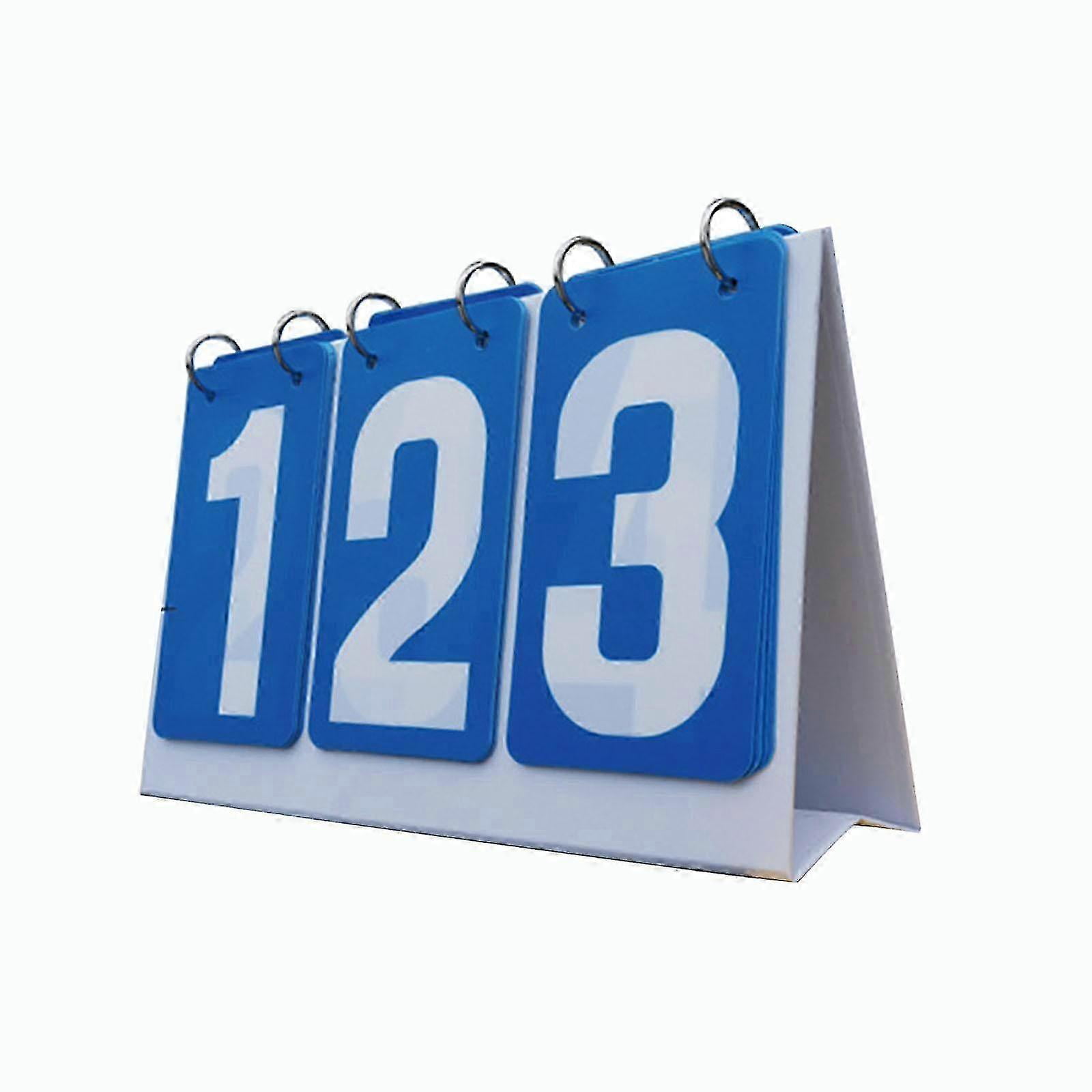 3 Digit Score Flipper Scoreboard - Manual Score Keeper for Football ...