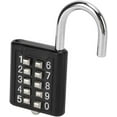 Waterproof 10 Digit Push Button Combo Padlock - Heavy Duty Outdoor ...