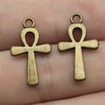 10Pcs/pack Lightweight Faith Symbol Pendant Alloy Necklace Earrings ...