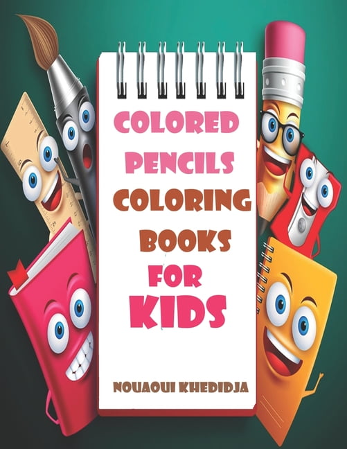 Coloring Book Colored Pencils Coloring Books For Kids Coloring Pages 