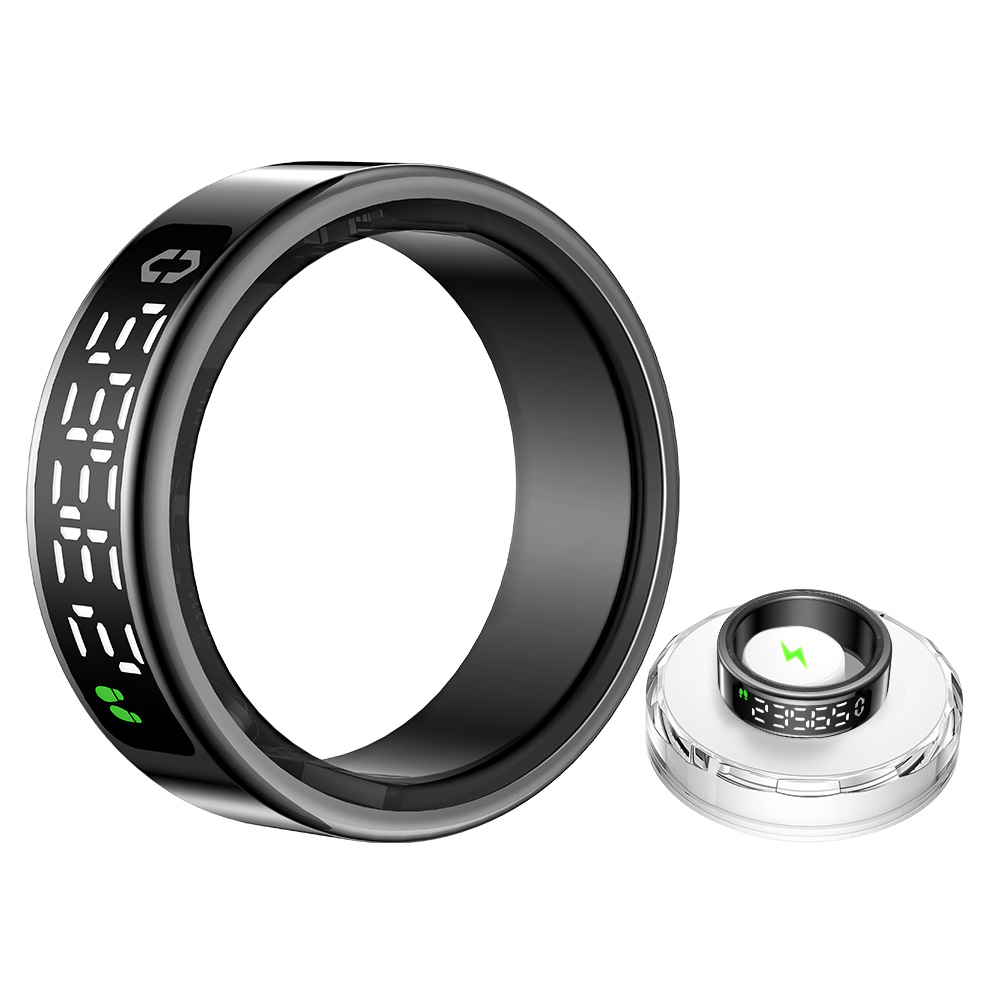 Anillo Rastreador Con Frecuencia Cardíaca Oxígeno Monitoreo Del Sueño ...
