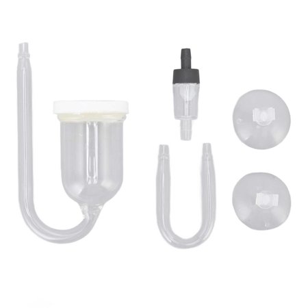 Aquarium Bubble Diffuser Prevent Clogging Transparent Glass Fish Tank ...