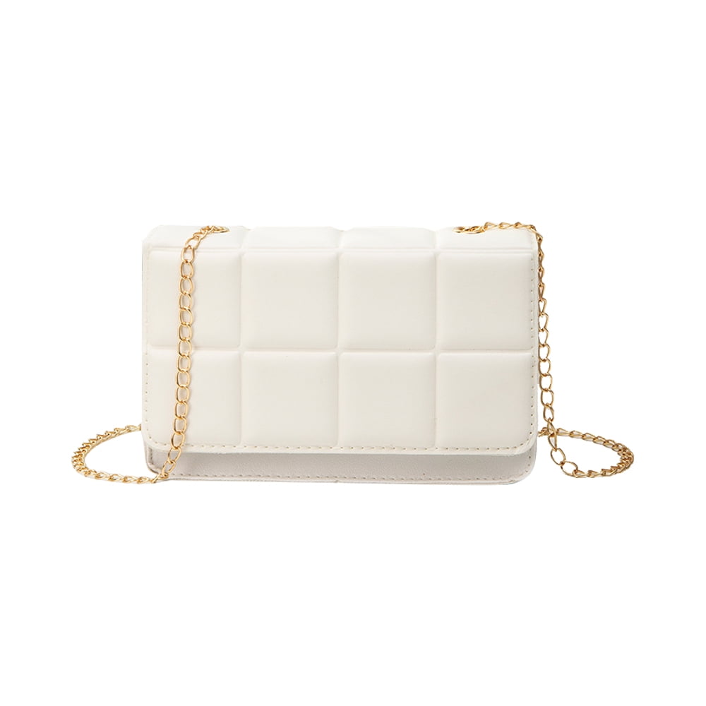 Pressed lattice pillow bag female bag acrylic portable small square bag ...