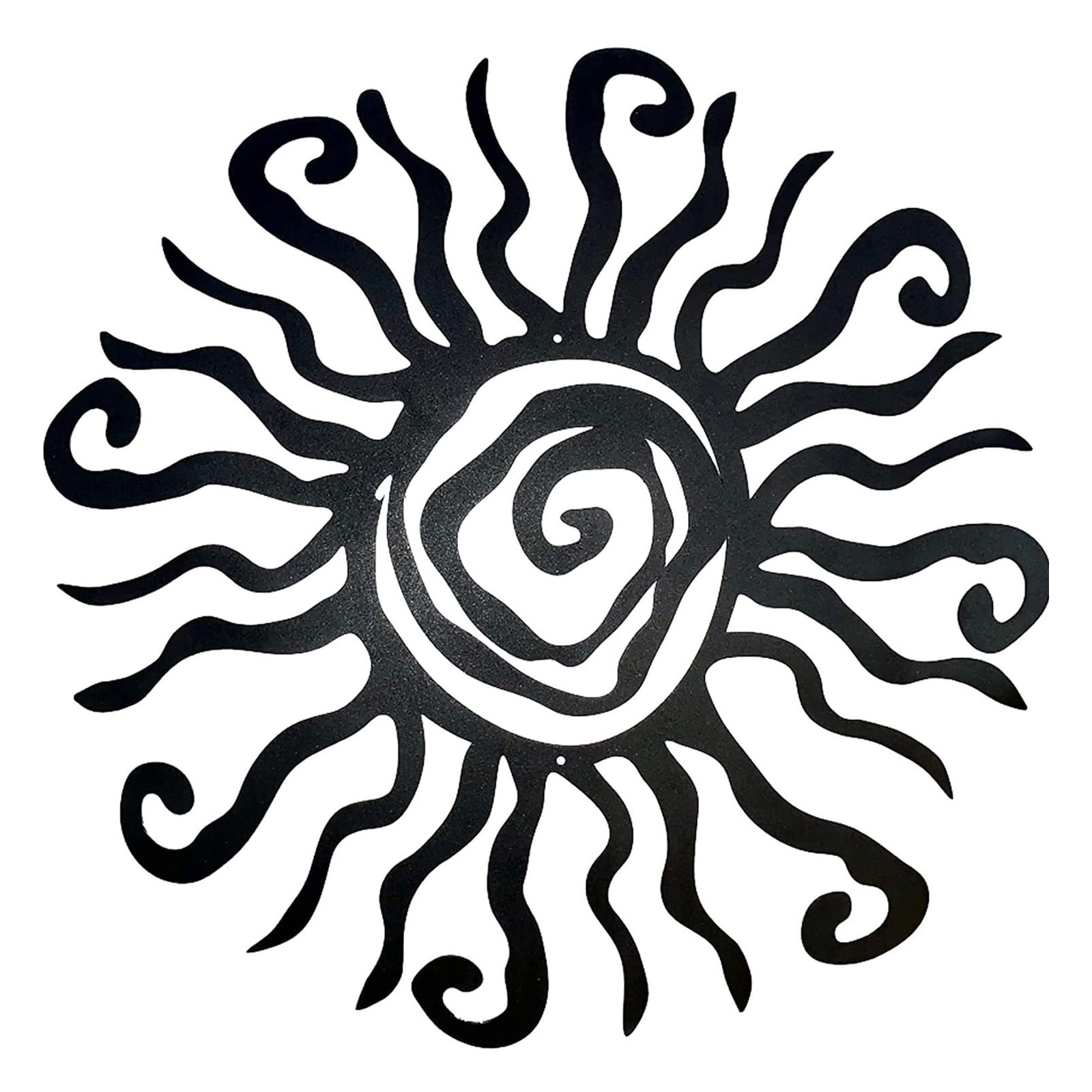 Click here for Dewin F Black Sun Metal Wall Art Pendant Outdoor I... prices