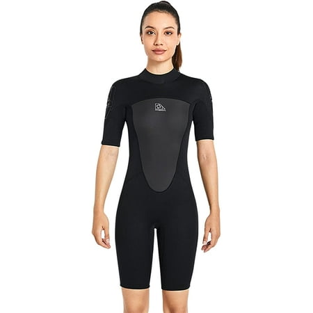 Wetsuit Shorty Diving Suit Men Women 2mm Neoprene One Piece Dive Skin ...