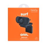 onn. 1440P Webcam with Autofocus and Built-in Microphone, Adjustable ...