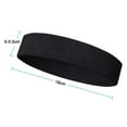 Sweatbands Headbands for Men & Women - Sweat Band Moisture Wicking ...