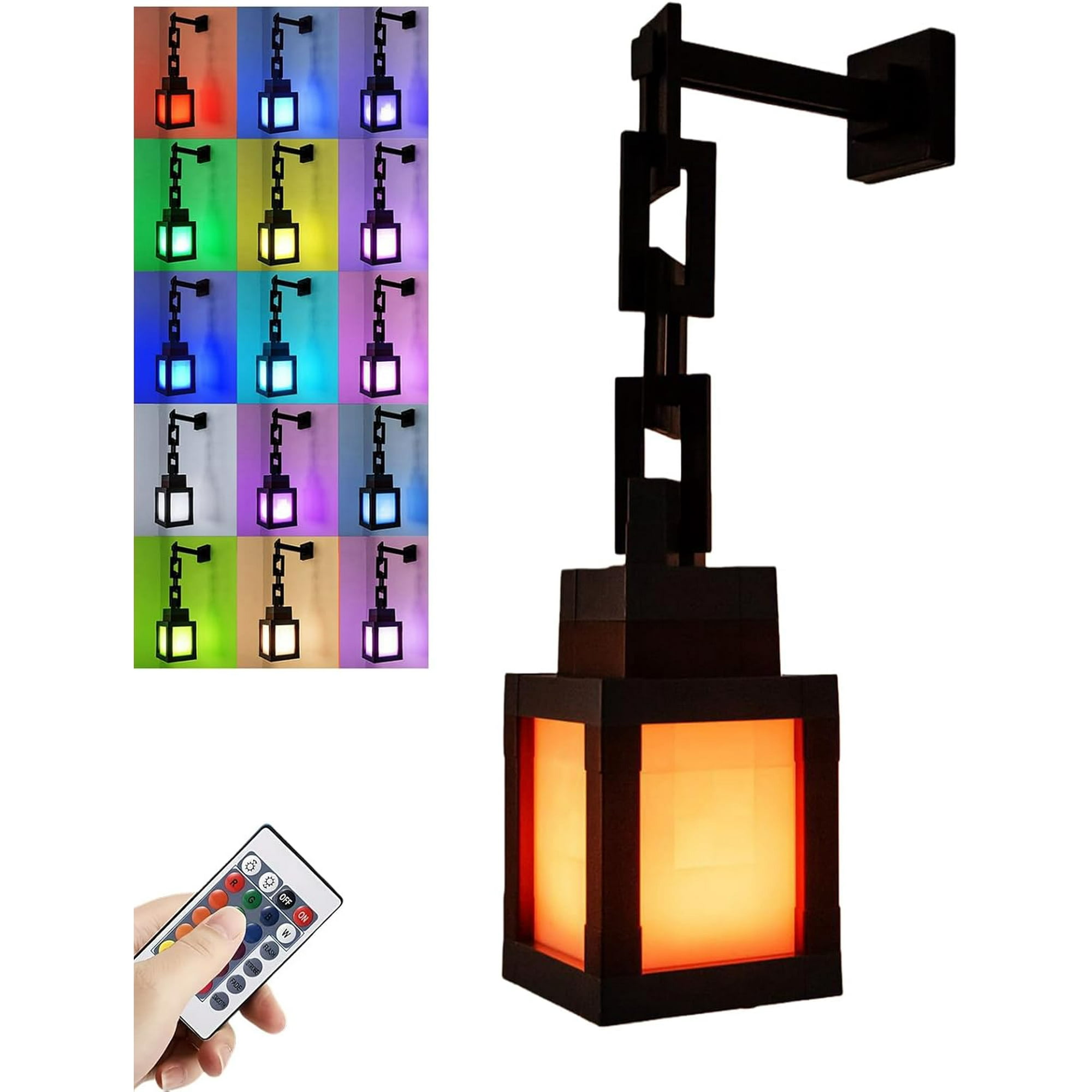 Click here for Generic Pixelated Lantern Night Light  16 Colors R... prices