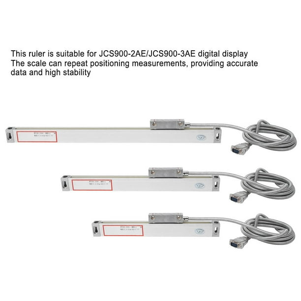 Escala lineal de lectura digital, 1 juego 2AE/3AE Escala lineal A AE Escala lineal de torno ...