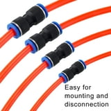 40 Pieces Straight Push Connectors, Push To Connect Fittings Quick ...