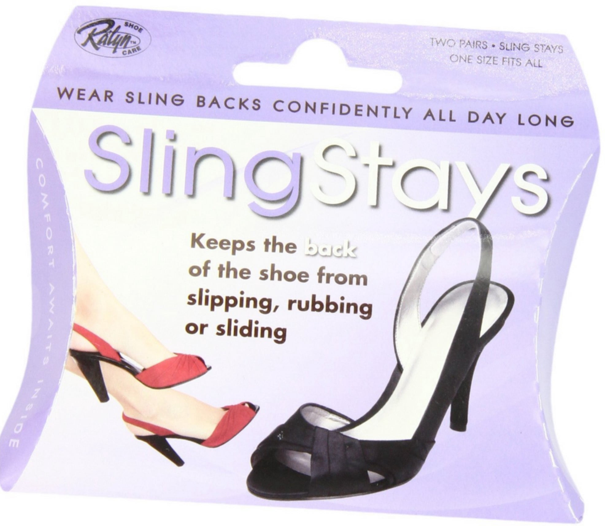 Ralyn Shoe Care Sling Stays 2 Pairs - Walmart.com