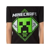 Minecraft Boys' Crafting Since Alpha Creeper Design Graphic Print T ...