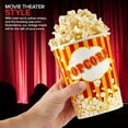 32 Oz Popcorn Buckets, Disposable Popcorn Containers (25 Count), Large ...
