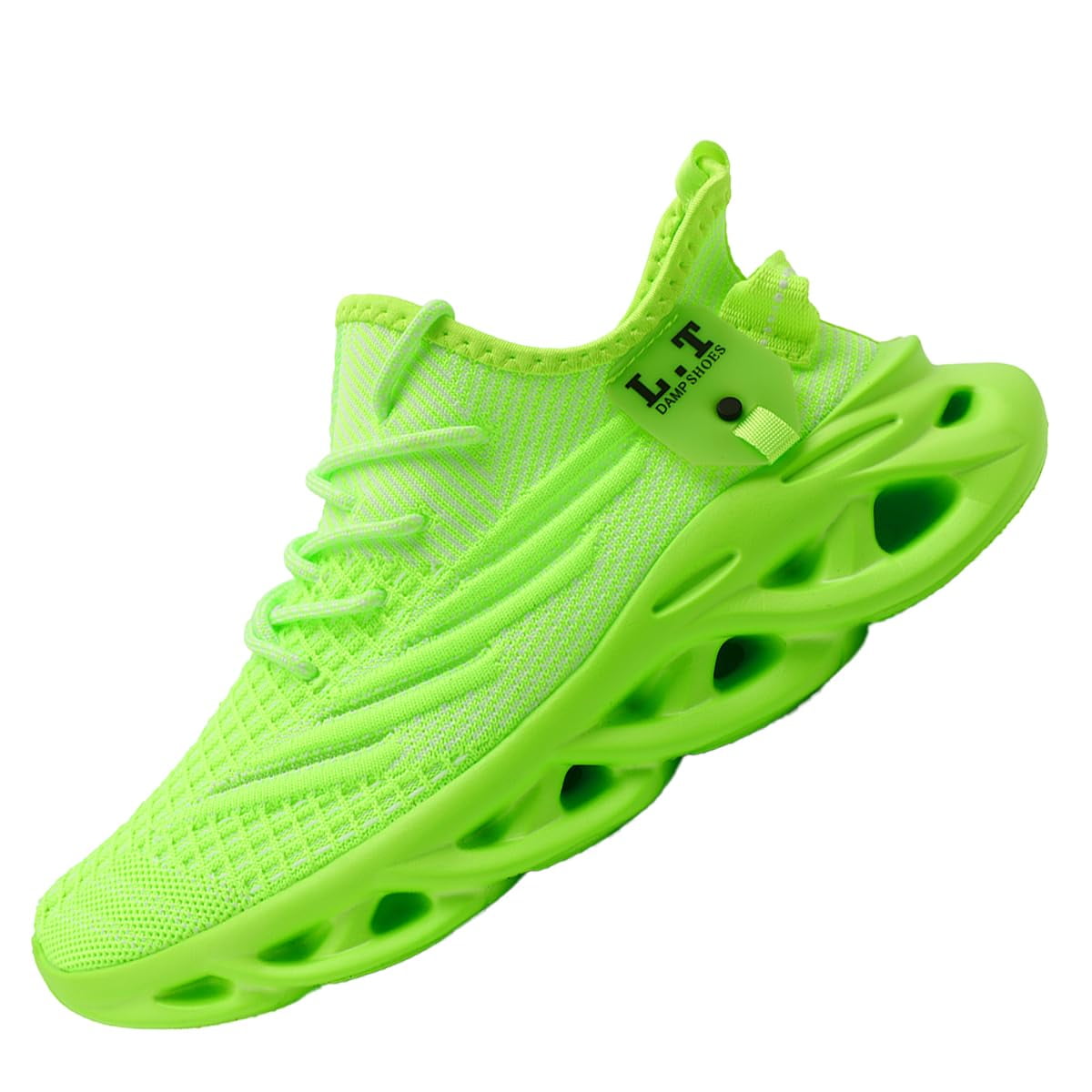 Zapatillas XKOWUO para hombre, correr, caminar, tenis, color verde ...