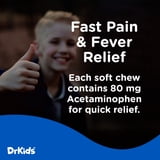 DrKids Children’s Pain and Fever Gummies, Acetaminophen, Travel ...