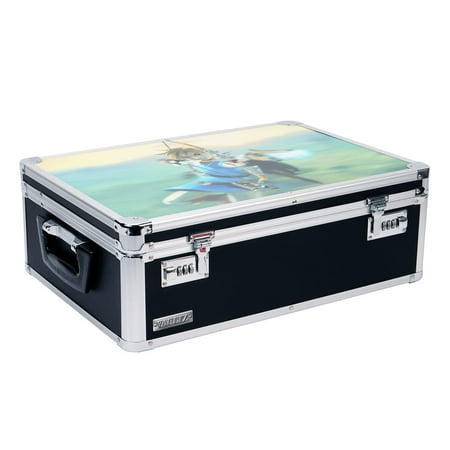 Vaultz Locking Storage Box - 6.5 x 23 x 13.5 Inch Lockable Storage Box ...