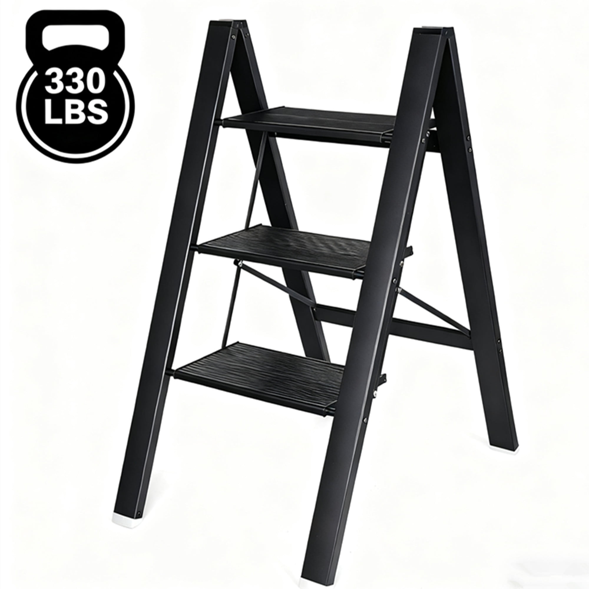 Click here for Yardlab 3 Step Ladder  Lightweight Folding Step St... prices