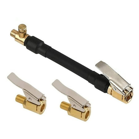 Valve Adapter Tire Valve Tools with 2 Inflation Nozzle Brass Nozzle ...