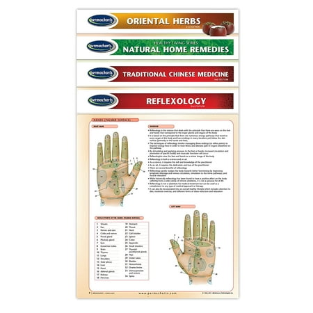 Alternative Medicine Charts and Guides - 4 Chart Bundle - Holistic ...
