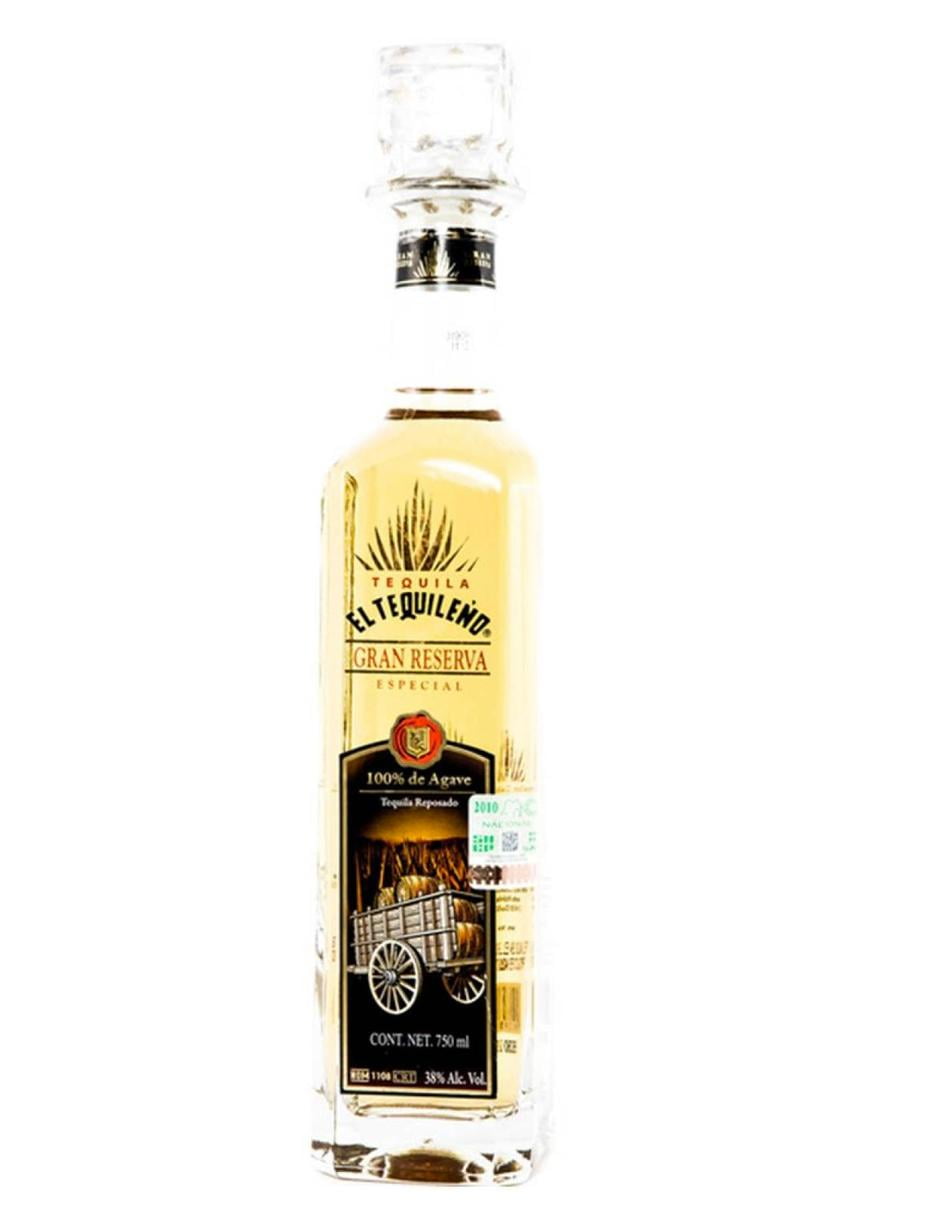 Pack de 4 Tequila El Tequileño Especial Gran Reserva 750 ml Especial ...