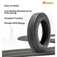 HALBERD 4.80-12 4.80x12 2Pcs Trailer Tires 6PR Load Range C for Log ...