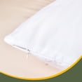 4 Pack Standard Size Pillow Protectors with Zipper,Luxury Hotel Quality ...